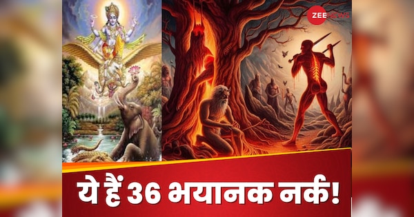 Narak and Punishment in Garuda Purana kumbhipaka mahavichi there is 36 ...