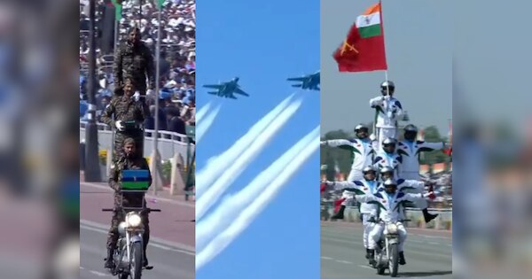 76th republic day of india indian army daredevils parade on kartavya ...