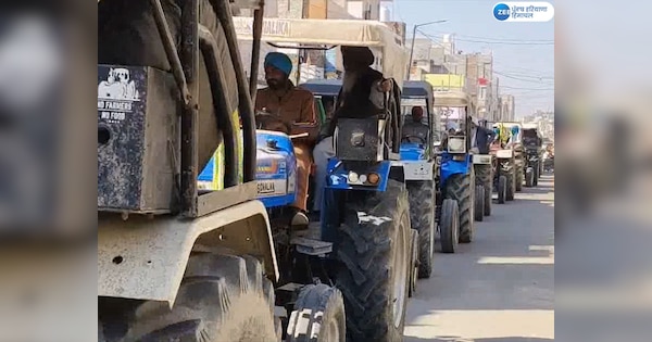 Tractor March: ਸੂਬੇ ਭਰ ਦੇ ਕਿਸਾਨ ਟਰੈਕਟਰ ਲੈ ਕੇ ਸੜਕਾਂ ਉਤੇ ਉਤਰੇ; ਕਈ ...