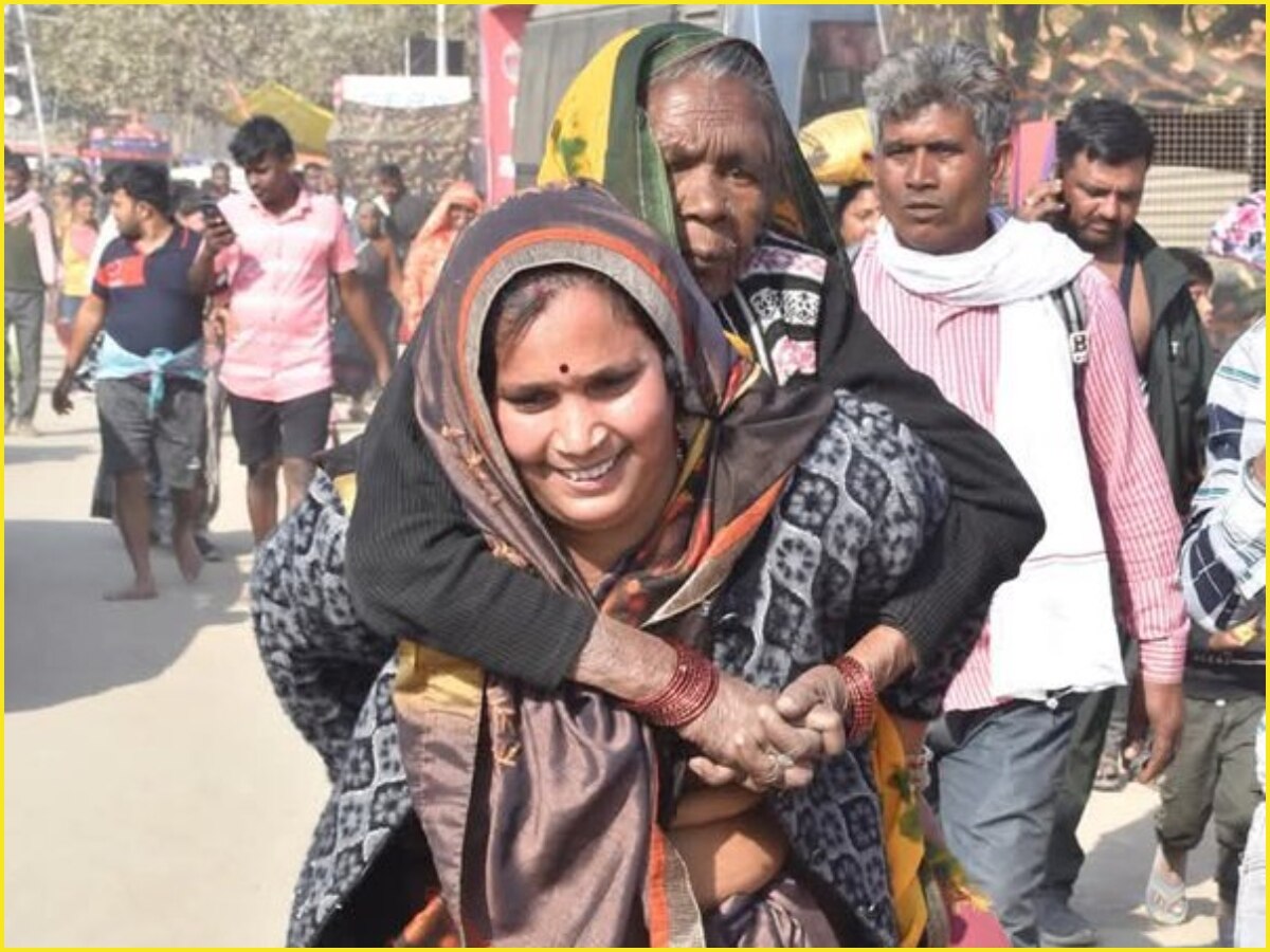 Mauni Amavasya people are seen everywhere in Maha Kumbh Prayagraj is ...