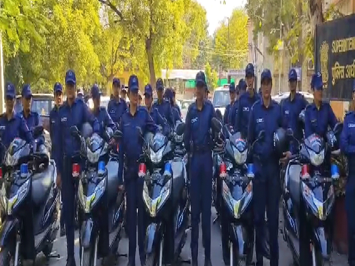Rajasthan Kalika Patrolling Unit started in Bhilwara 48 women police ...