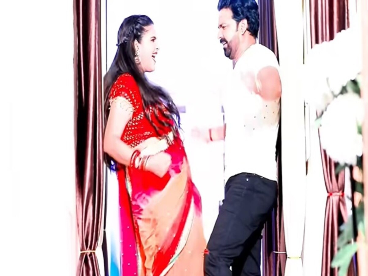 Pawan Singh and Chandani Singh bhojpuri Song Balamua Najariya Na Lage | पवन सिंह और चांदनी सिंह ...