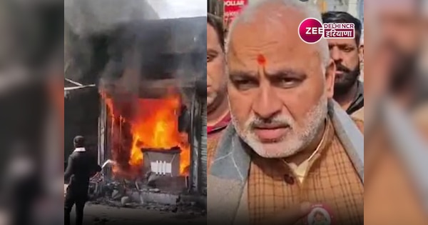 Haryana Fire News: करनाल में कपड़े की दुकान में आग लगने से लाखों का ...