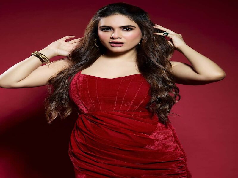 bhojpuri urfi javed neha malik instagram post in red wine short ...