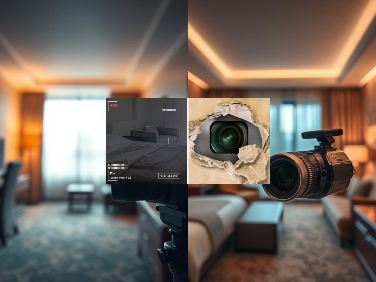 how to detect hidden camera in hotel rooms follow these tips | सावधान ...