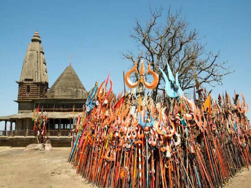 four famous shiva temples chauragarh gupt mahadev are situated at ...