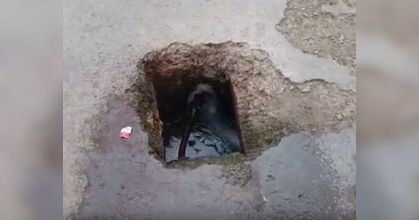 Baran News Reality of water conservation is exposed in Anta as water is flowing from broken pipe ...