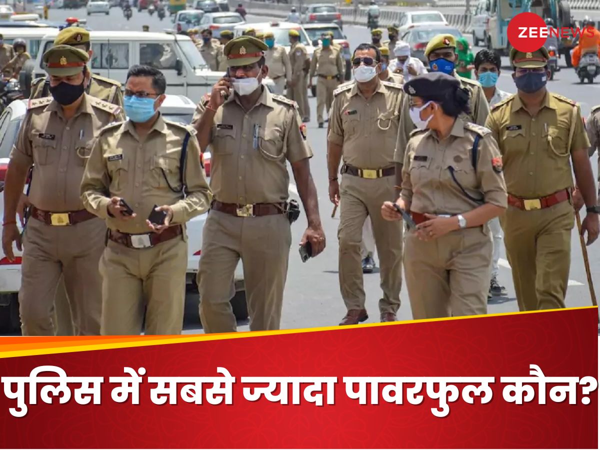 Who is the biggest officer in the police SP SSP IG DIG who has the most ...