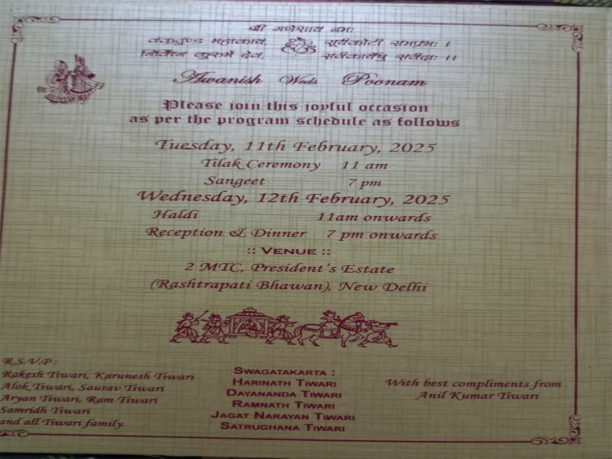 Deoria Born Crpf Assistant Commandant Avneesh Tiwari Marry In