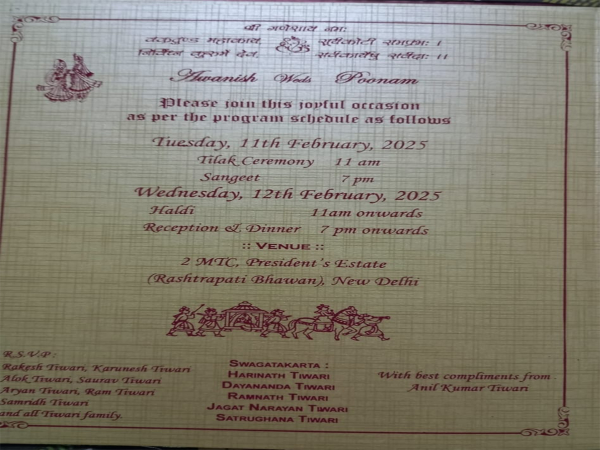 Deoria Born Crpf Assistant Commandant Avneesh Tiwari Marry In