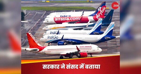 govt said indiGo reported 118 aircraft technical faults Air India 66 ...