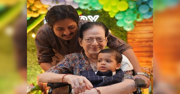 Babushaan with superstar Uttam Mohanty special photo of father son goes ...