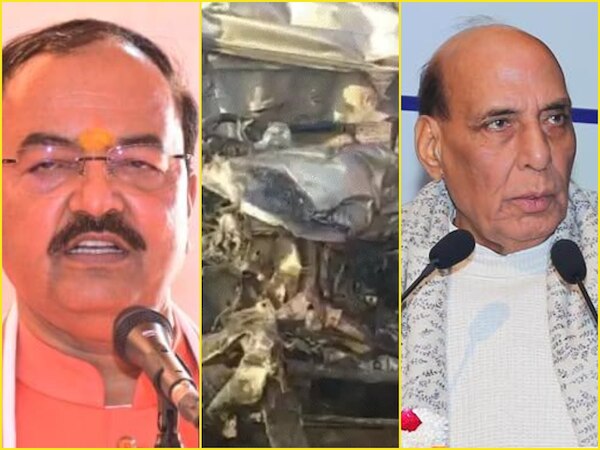 Rajnath Singh Keshav Prasad Maurya expressed grief over the Kumbh road ...