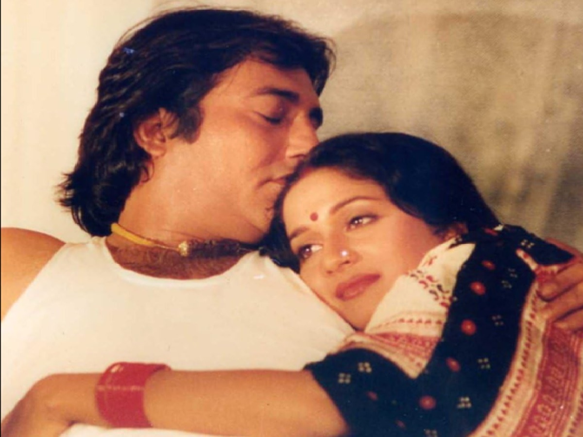 1988 blockbuster film dayavan Madhuri dixit vinod Khanna intimate scene ...