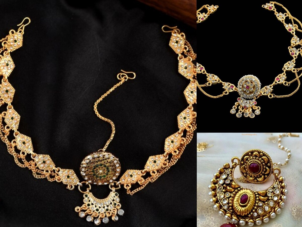 Rajasthani Borla Design for traditional functions to wedding day ...