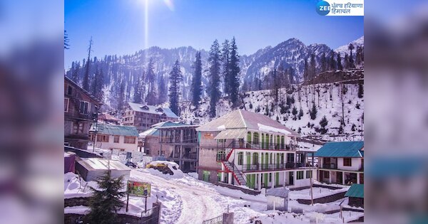 Himachal Weather Update Light snowfall in Narkanda Kufri and Rohtang ...