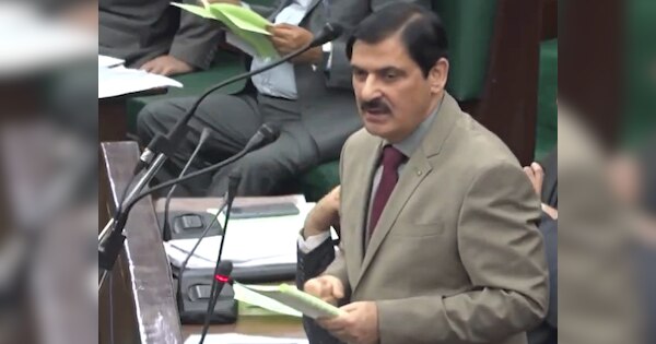 Jammu And Kashmir Mir Saifullah surrounded for his statement on Keran sector compared pok BJP ...