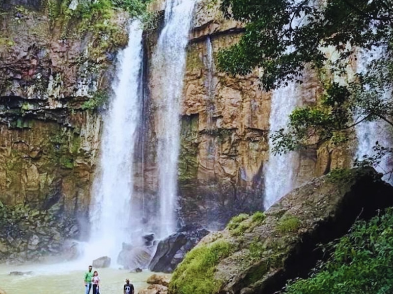cg tourism mainpat famous location tiger point waterfall view attracts ...