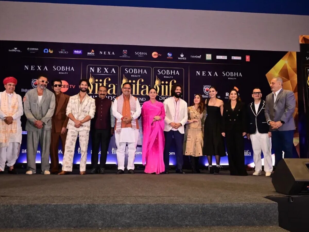 IIFA 2025 Jaipur Diya Kumari started event with CM Bhajanlal Sharma ...