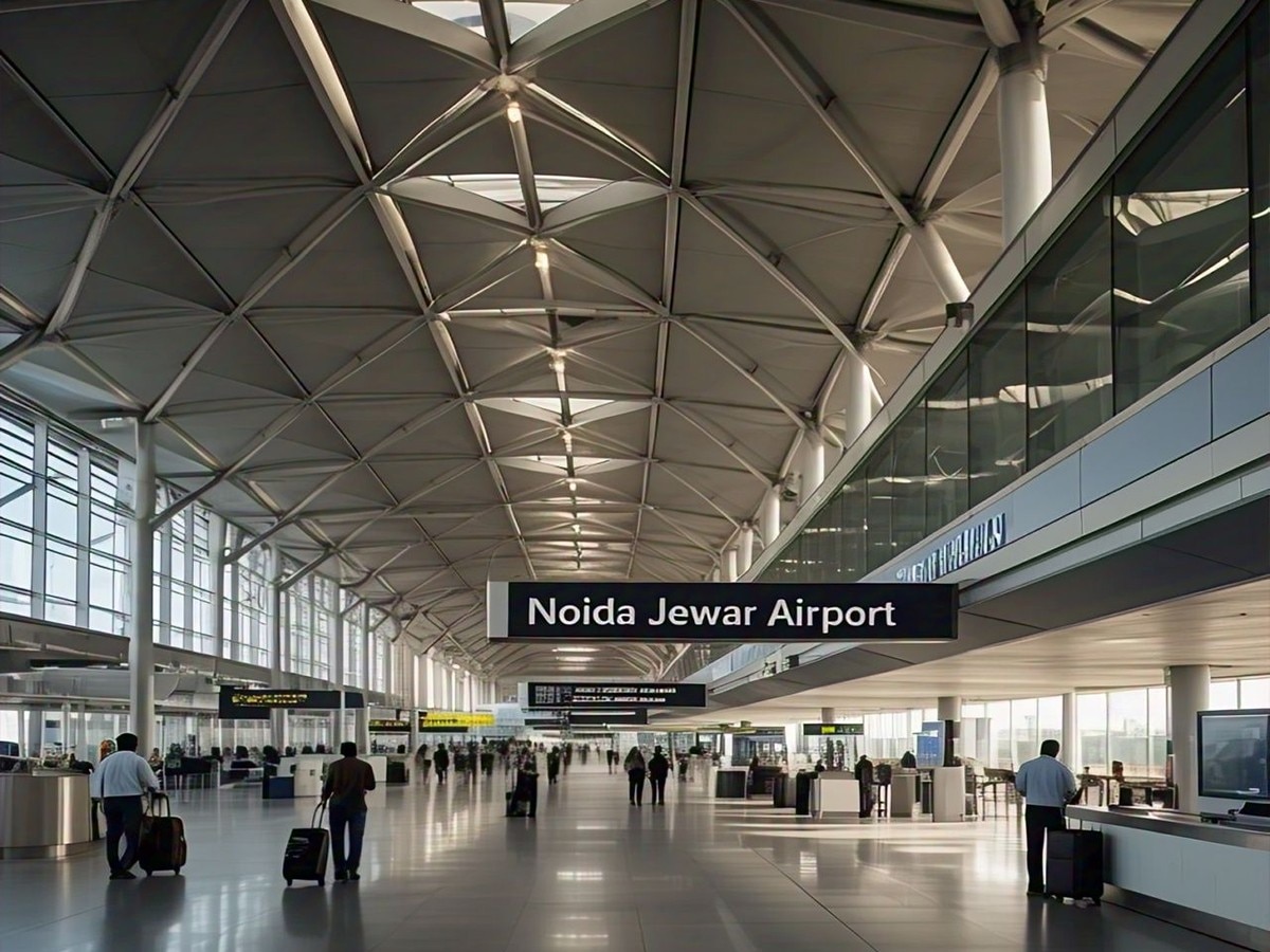 Noida Jewar international Airport opening date may announced 10 march 2025 | Jewar Airport: जेवर ...