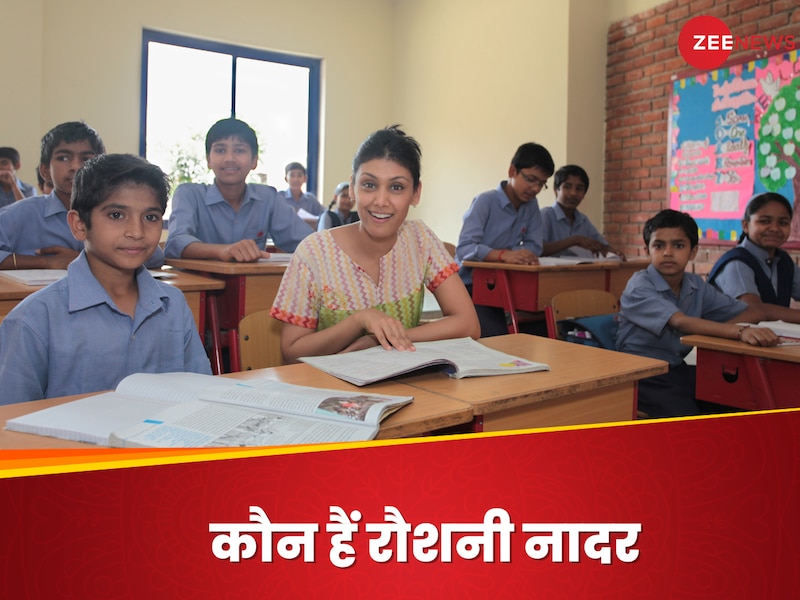 Who is Roshni Nadar The third Richest Indian after Mukesh ambani Gautam ...