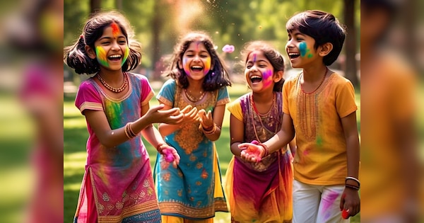 Holi 2025 do not forget the safety of your children in fun of colors ...