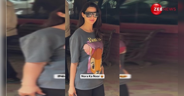 Leaving stylish clothes Nora Fatehi seen in simple casual outfit looked ...