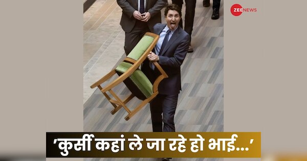 Justin Trudeau took away a chair from the Parliament while leaving and ...