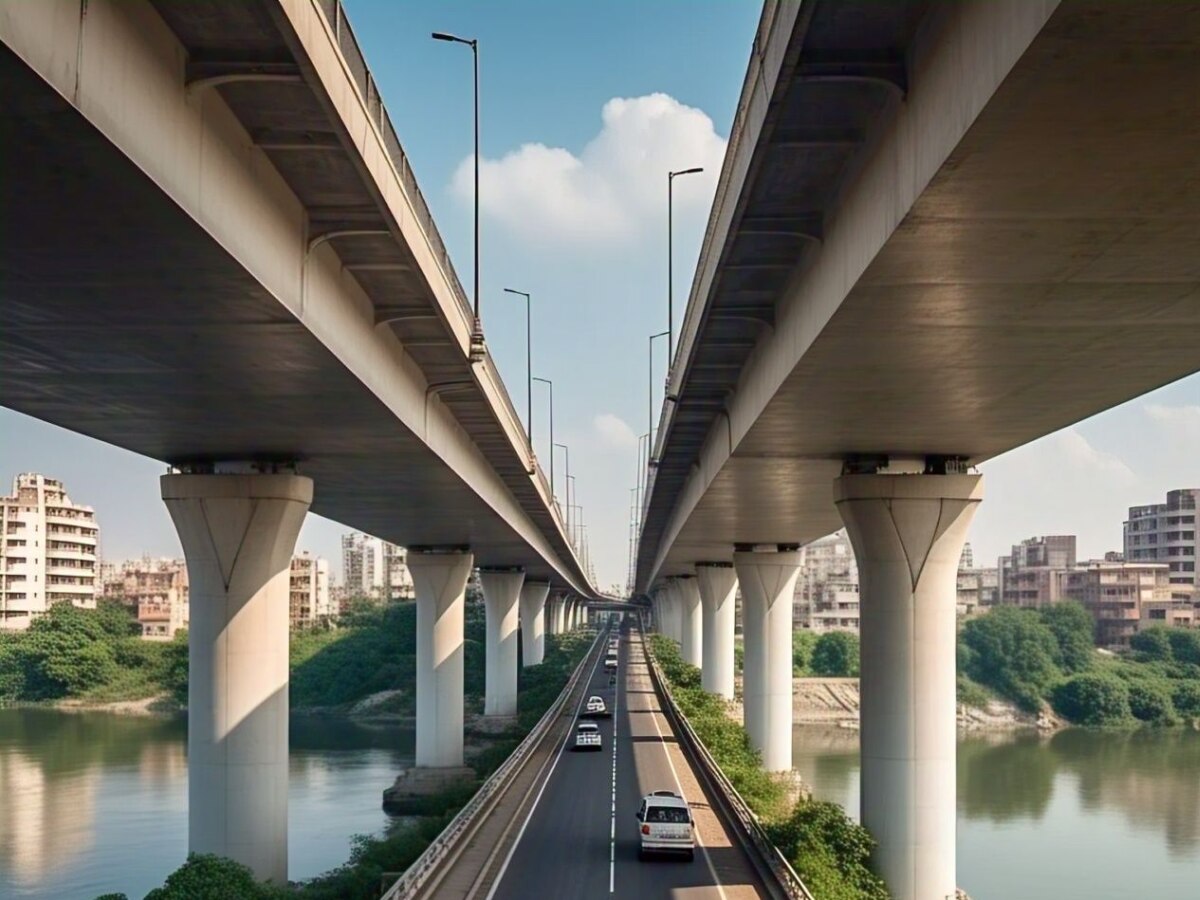 6 lane bridge will connect Noida to Greater Noida travelling to will be ...