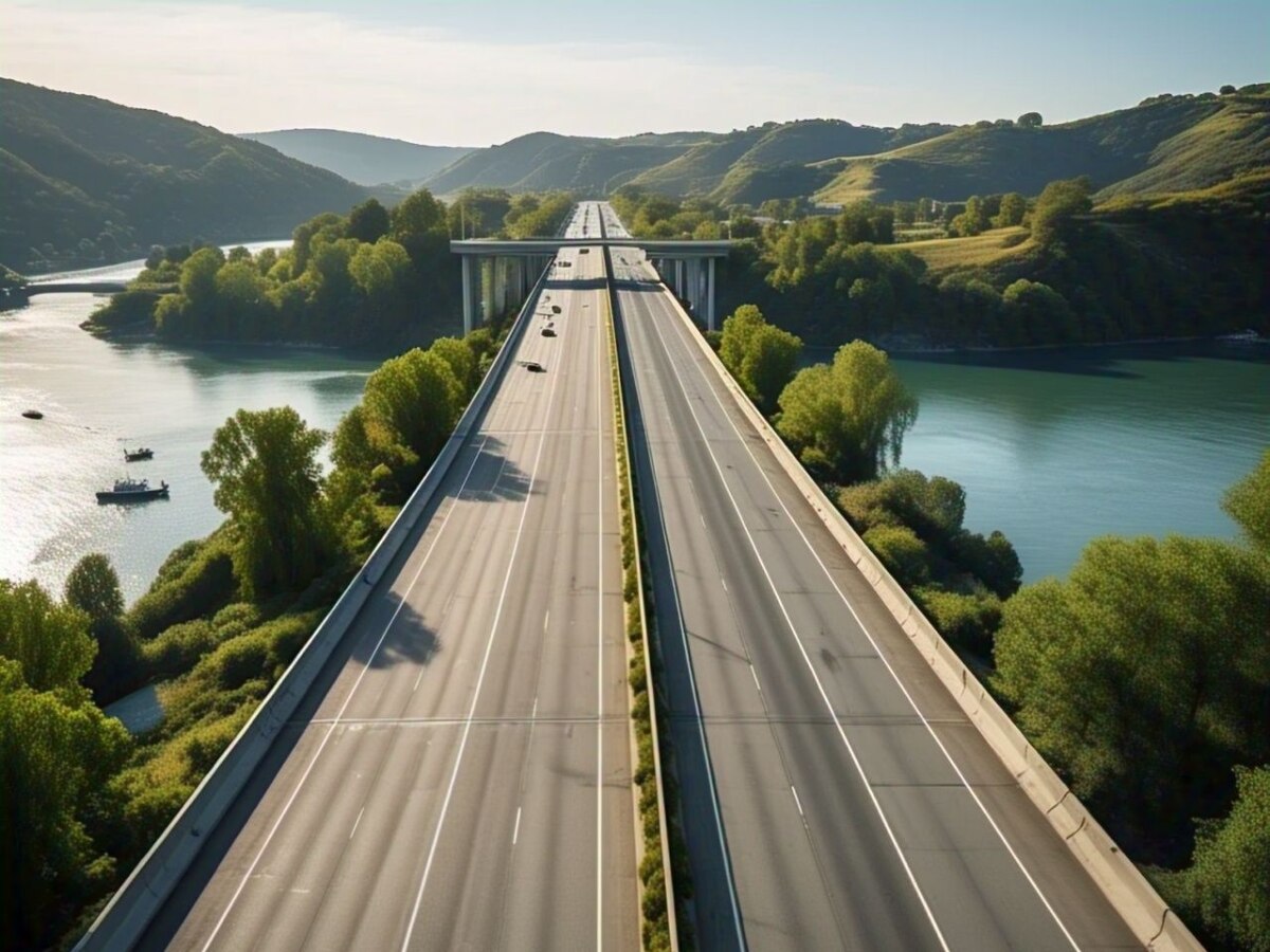 6 lane bridge will connect Noida to Greater Noida travelling to will be ...