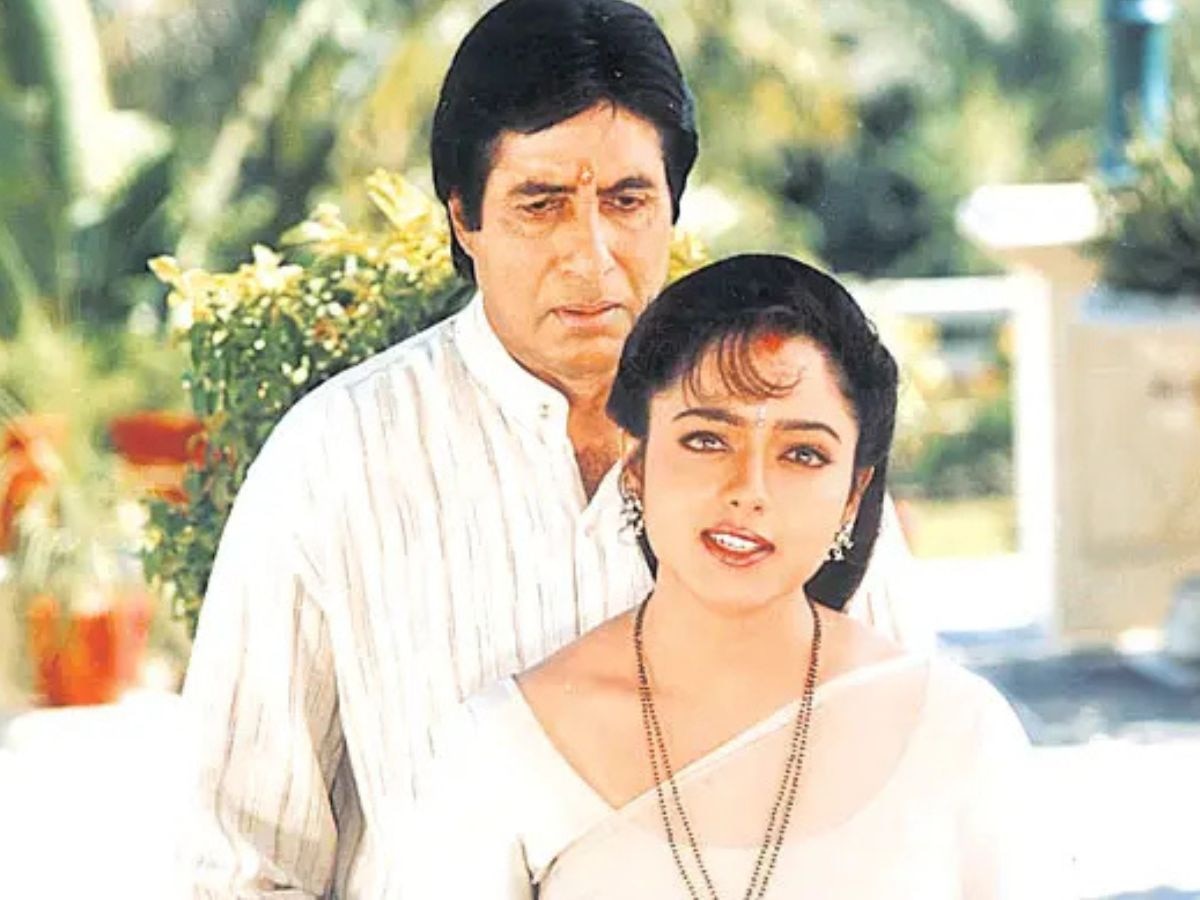 82 Year Old Amitabh Bachchan Sooryavansham Actress Soundarya 11 Hit in ...