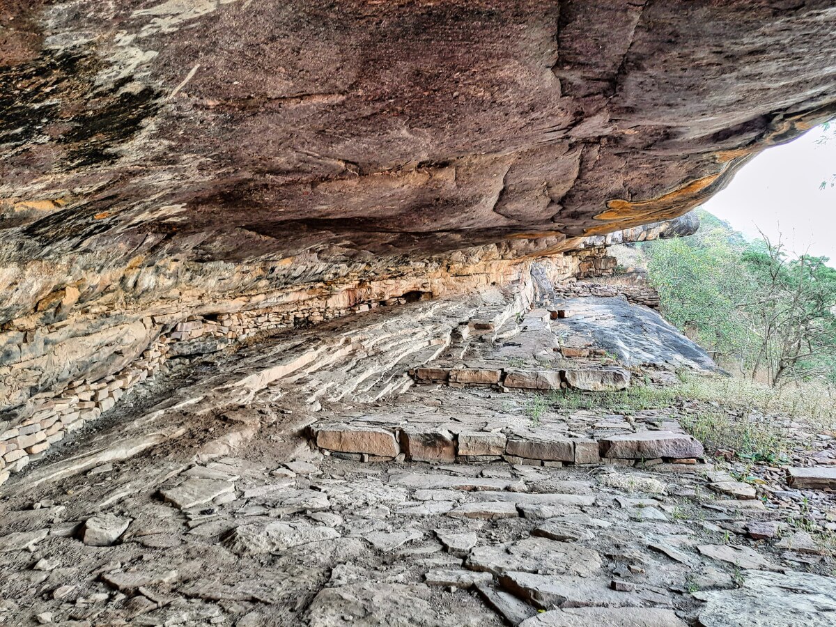saru maru caves are ancient buddhist monastery complex and ...