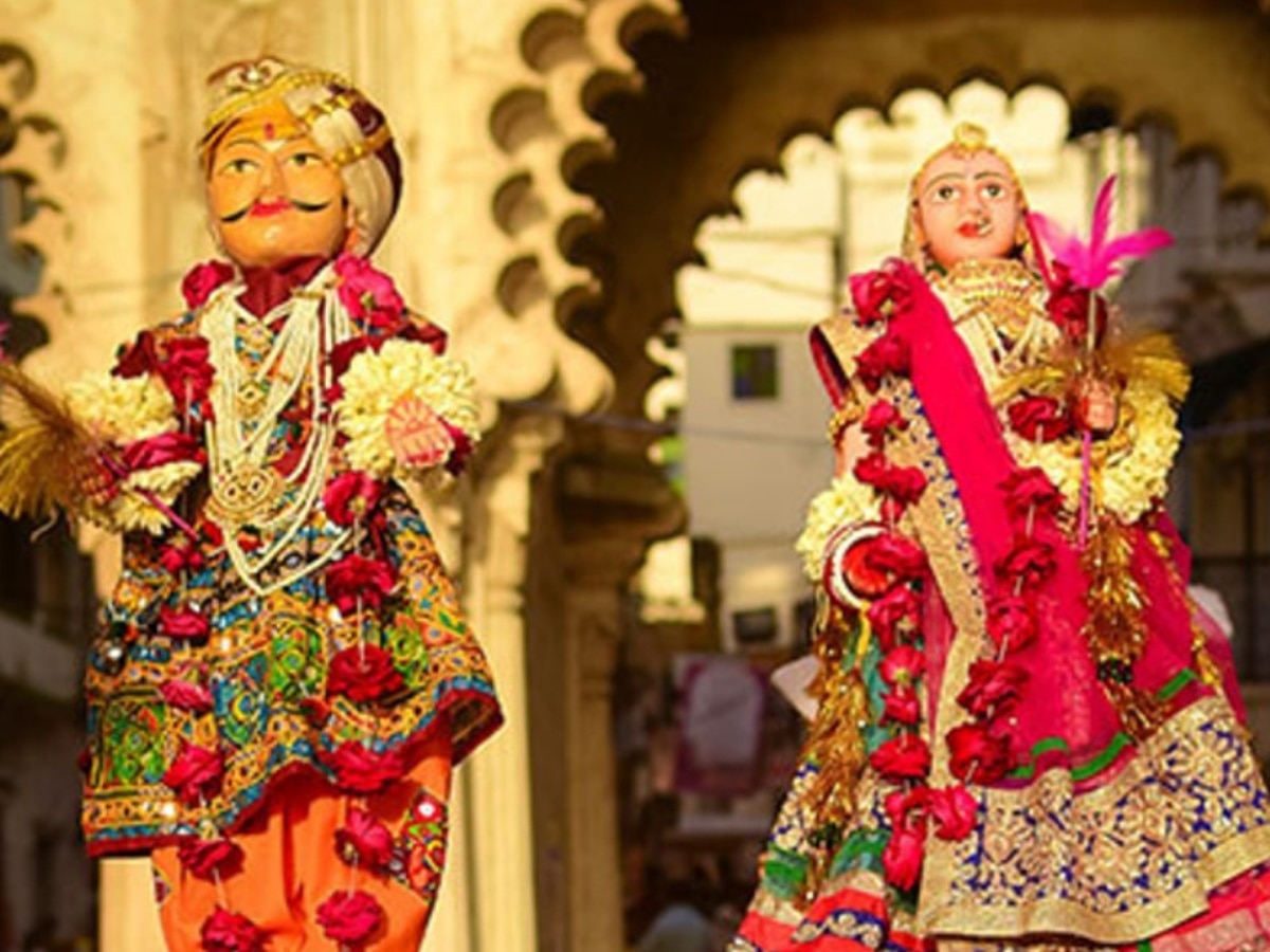 Gangaur 2025 in rajasthan big festival date tithi subh muhurat puja ...