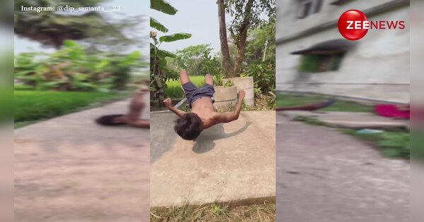 bach gya ya chil gya ? boy dances on concrete ground video gets 23 ...