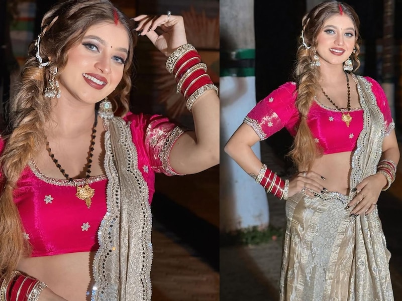 bhojpuri actress komal singh latest instagram bridal photos is going ...