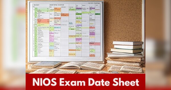 NIOS Class 10th 12th Date Sheet 2025 released check full time table ...