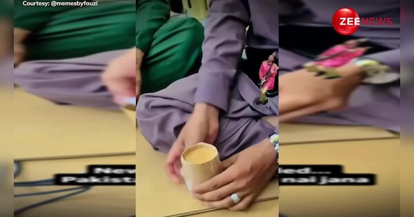 man jugaad for drinking tea public said bade tejaswi log hain bharat mein | अरे भैया गजब करते हो ...