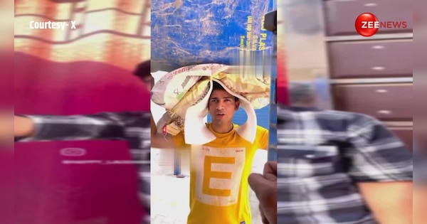 man carrying blue coloured drum prank video is going viral on social ...