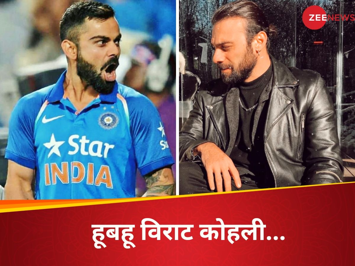 36 Years Old Indian Cricketer Virat Kohli Lookalike Actor Turkish Actor Cavit Cetin Guner ...