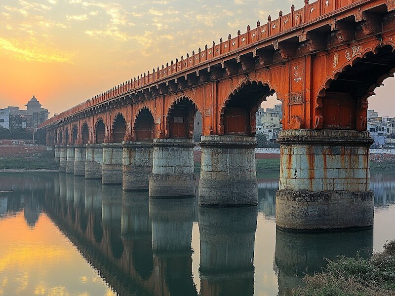 new over bridge to be made in kanpur parallel to tatamil connecting ...