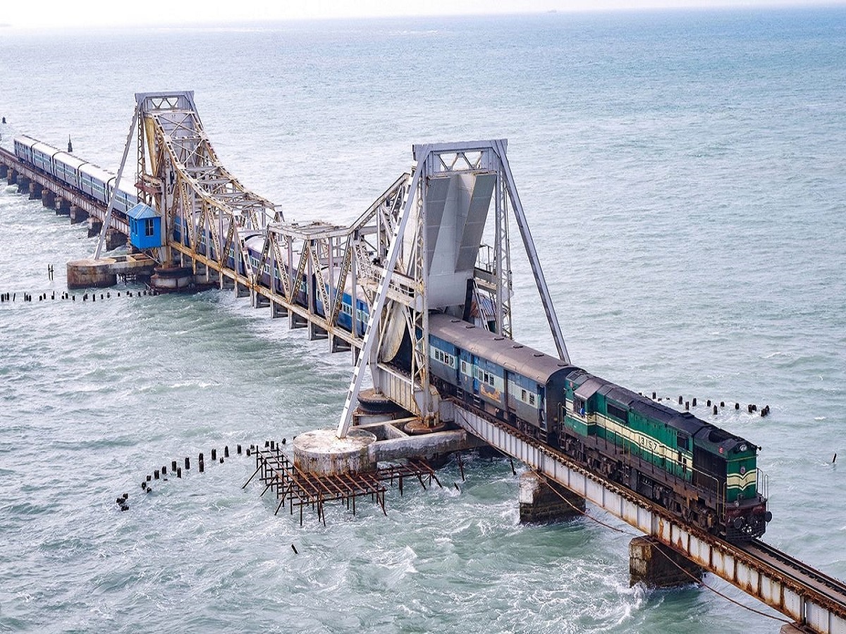 Who built Rameshwaram Pamban Bridge। Which is the second longest sea ...