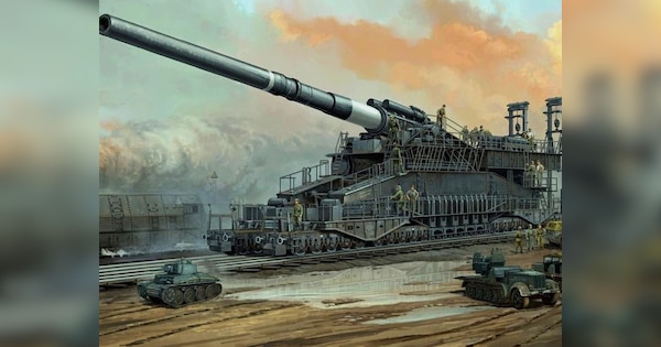 Schwerer Gustav is the heaviest gun of the world know its size weight ...