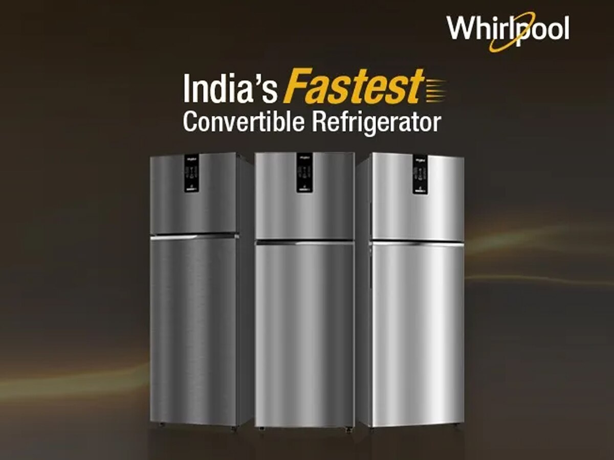 Whirlpool Launched indias Fastest Convertible Refrigerator switches ...
