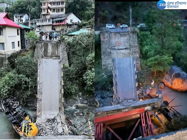 NH 305 Mangalore bridge completely damaged Road towards Jibhi Banjar ...