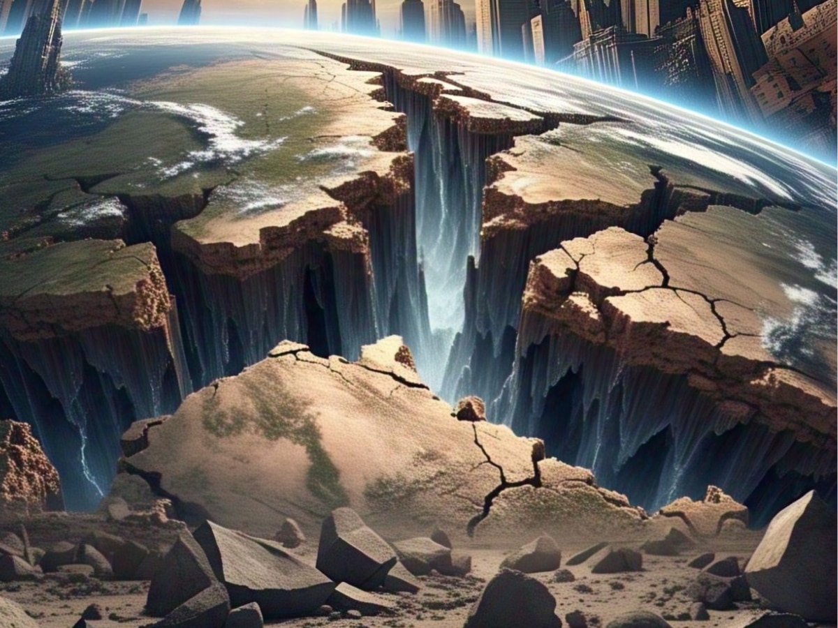 Indian plates splitting into two scientists warn of delamination | 2 ...