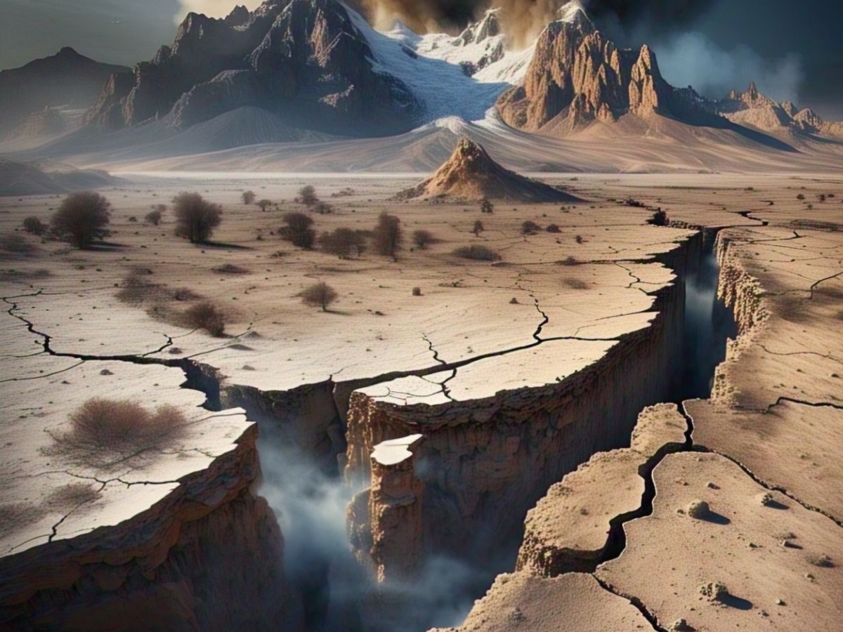 Indian plates splitting into two scientists warn of delamination | 2 ...