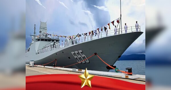 PLA Navy second Type 054B frigate seen in China mainland official ...