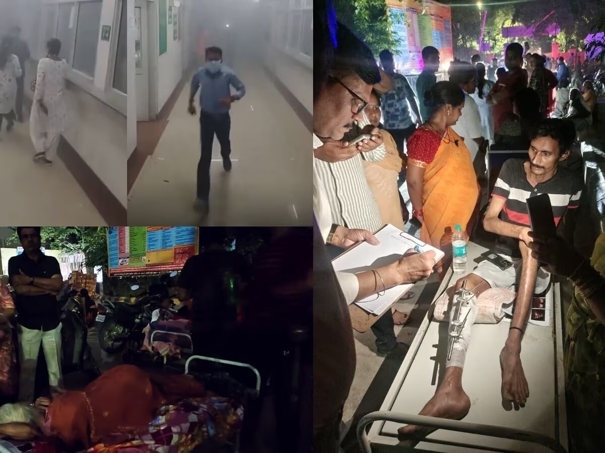lucknow lokbandhu hospital fire icu patient dies 28 rescued deputy cm ...