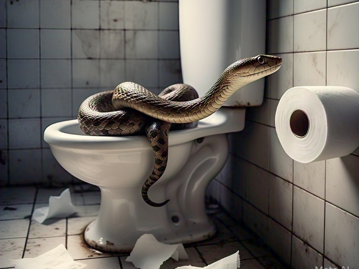 Snakes to lizards 5 creatures that can enter your home via toilet know ...