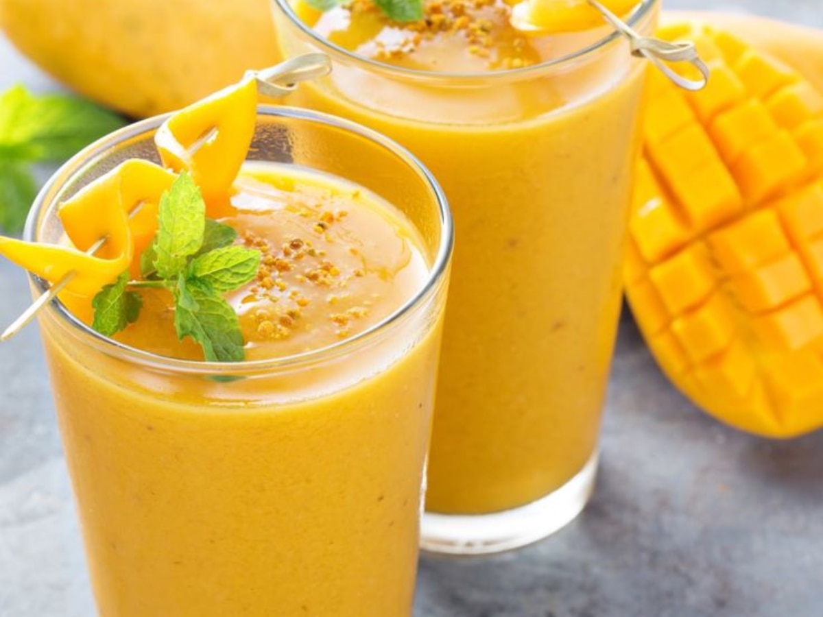 Mango recipe tasty superfood during summer Mango shake | गर्मीयों के ...